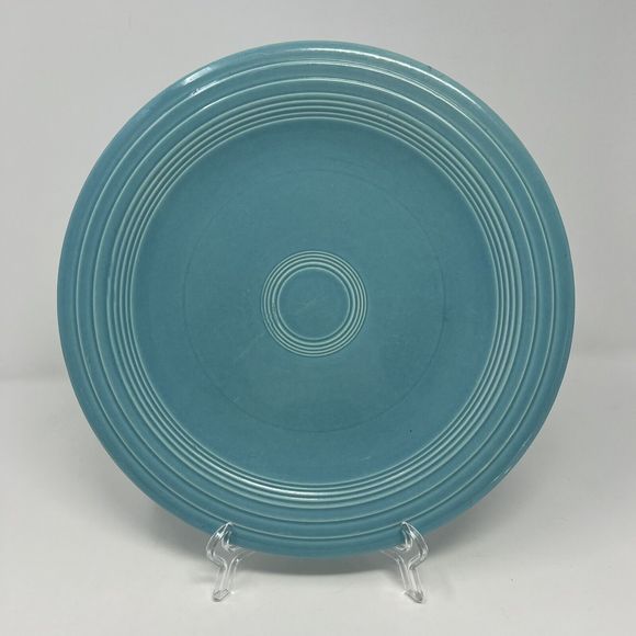 Fiestaware | Dining | Vintage Fiesta Ware Turquoise Blue Dinner Plate ...